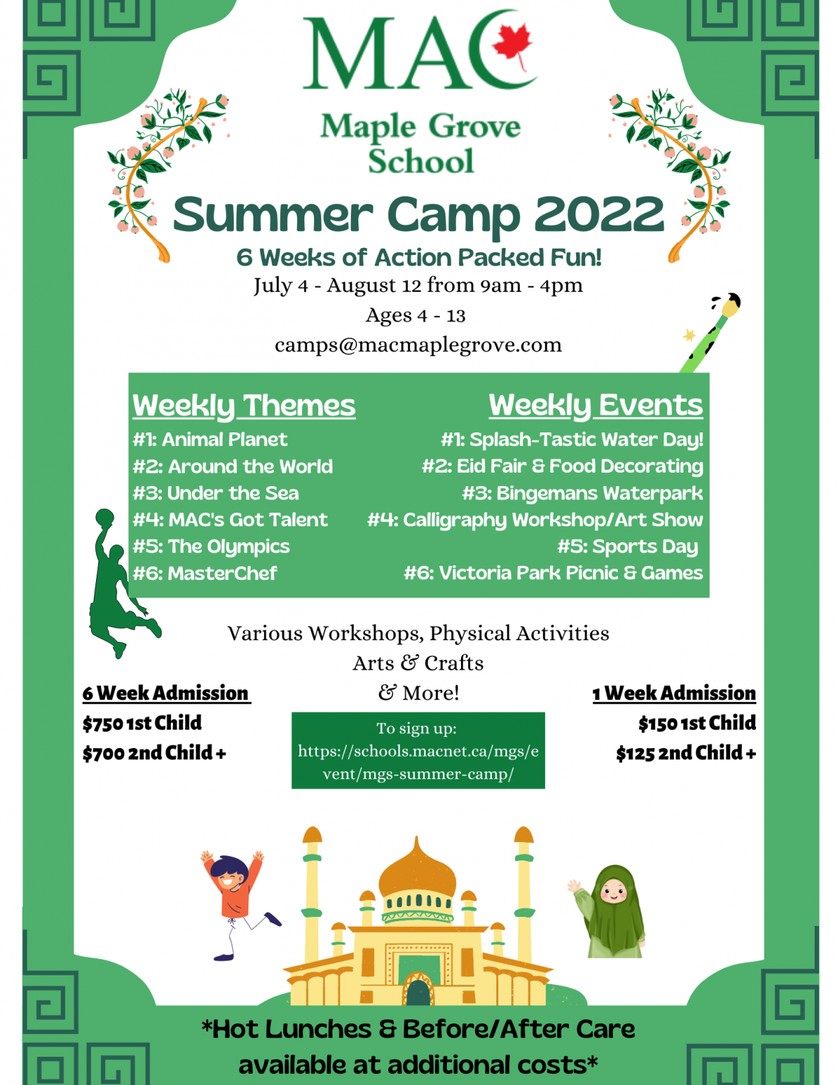 MGS Summer Camp – Maple Grove School