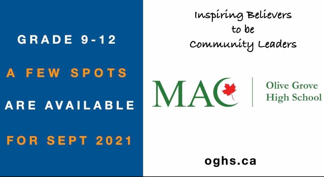 Olive Grove High School – Full-Time Islamic High School